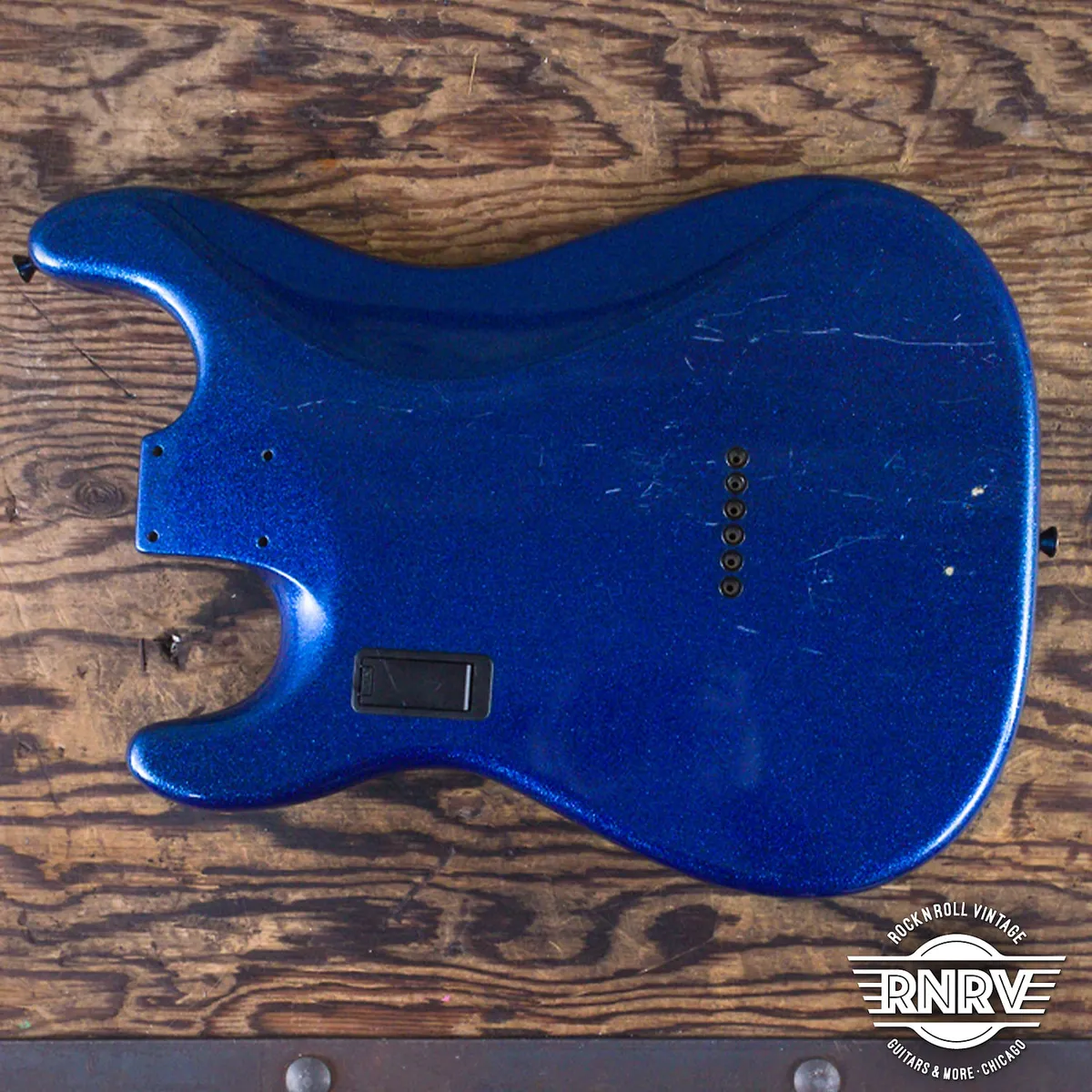 Warmoth Stratocaster Blue Sparkle > Guitar Parts | Rock n Roll Vintage ...